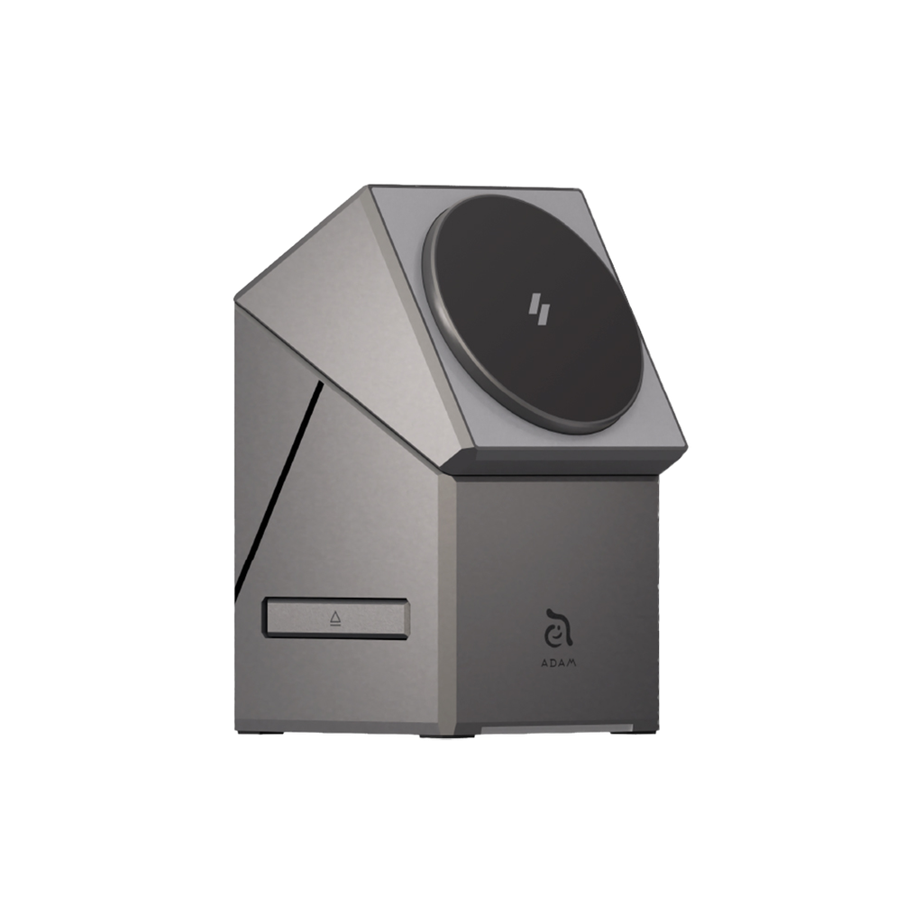 Adam Elements Magsafe Qube Qi2 3-en-1 Base de Carga Inteligente - Plata ...